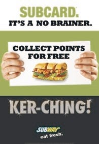 Subway launches mobile device loyalty scheme