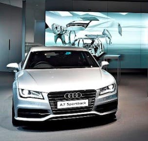 Audi opens first digital showrooms