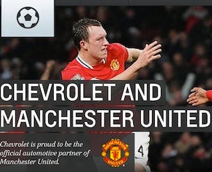 Chevrolet unveils Man U film competition