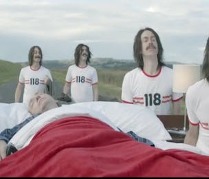 118 118 calls on legion of runners in new ad