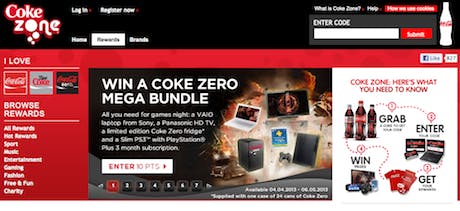 Coke Zone rewards closure shows need for more than points