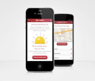 Pret aims to replicate in-store service with mobile site