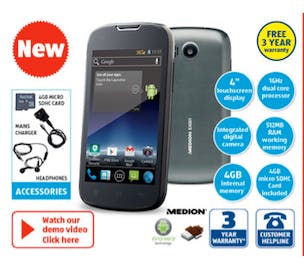 Aldi moves into smartphones with launch of cut-price device