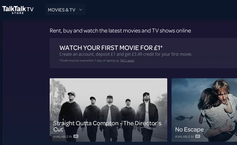 Blinkbox brand finally disappears as TalkTalk rebrands TV and movie service