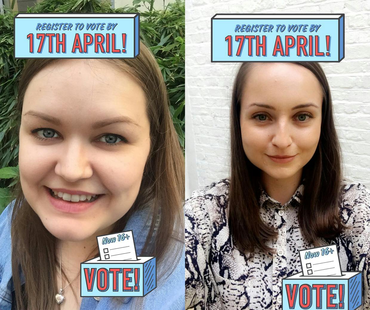Snapchat makes first foray into politics with voter registration filter