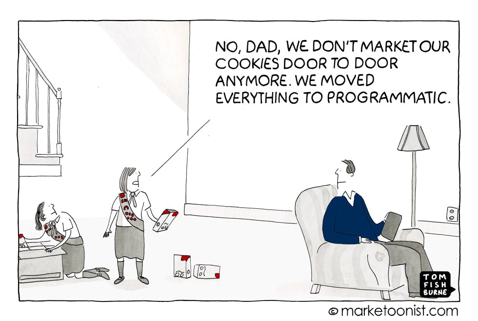 Marketoonist on programmatic advertising