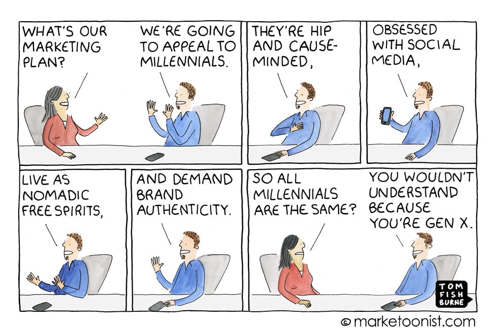 Marketoonist on trying to appeal to millennials