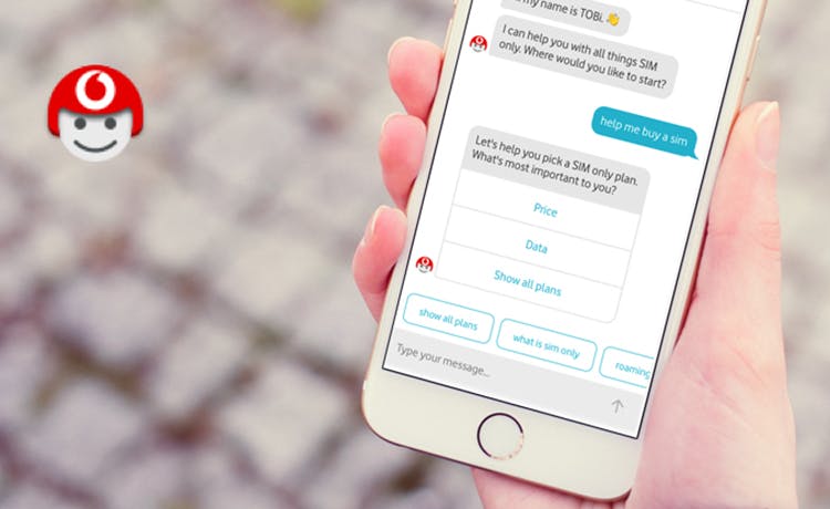 How Vodafone’s chatbot revolutionised its online customer experience