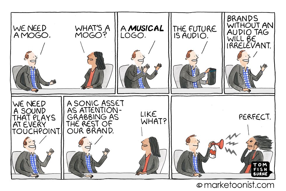 Marketoonist on sonic branding