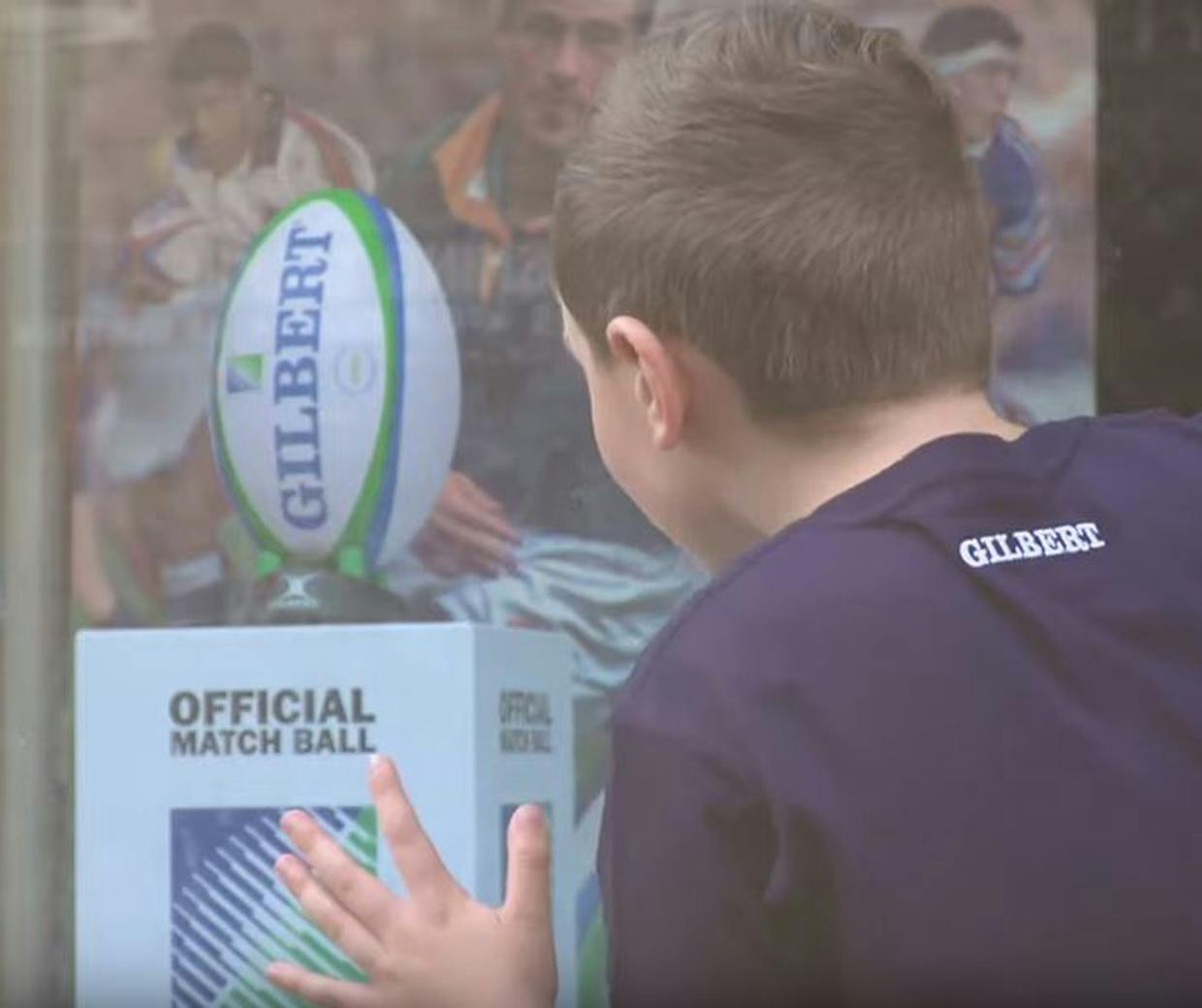 Gilbert stands out in Rugby World Cup ad showdown