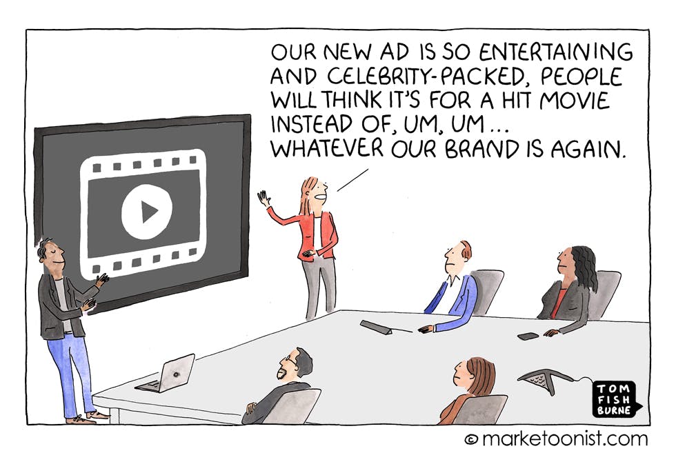 Marketoonist on advertising in the Super Bowl