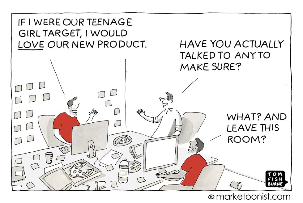 Marketoonist on market research