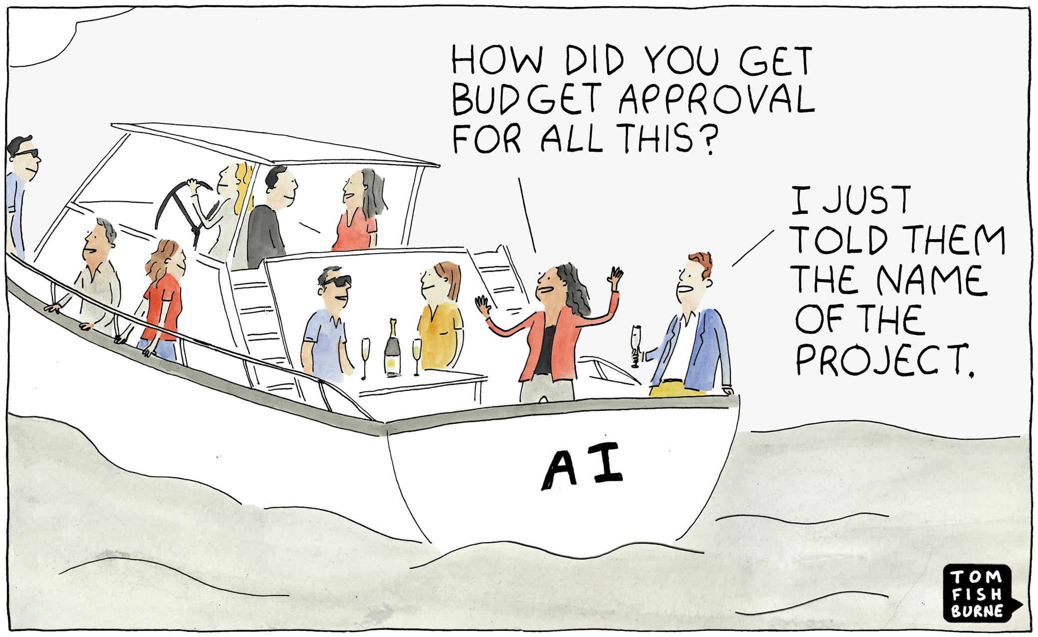 Marketoonist on navigating AI hype