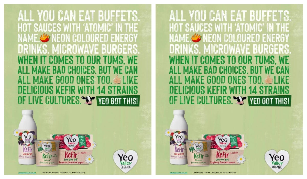 How contrasting print ads from Cartier and Yeo Valley grabbed consumer ...