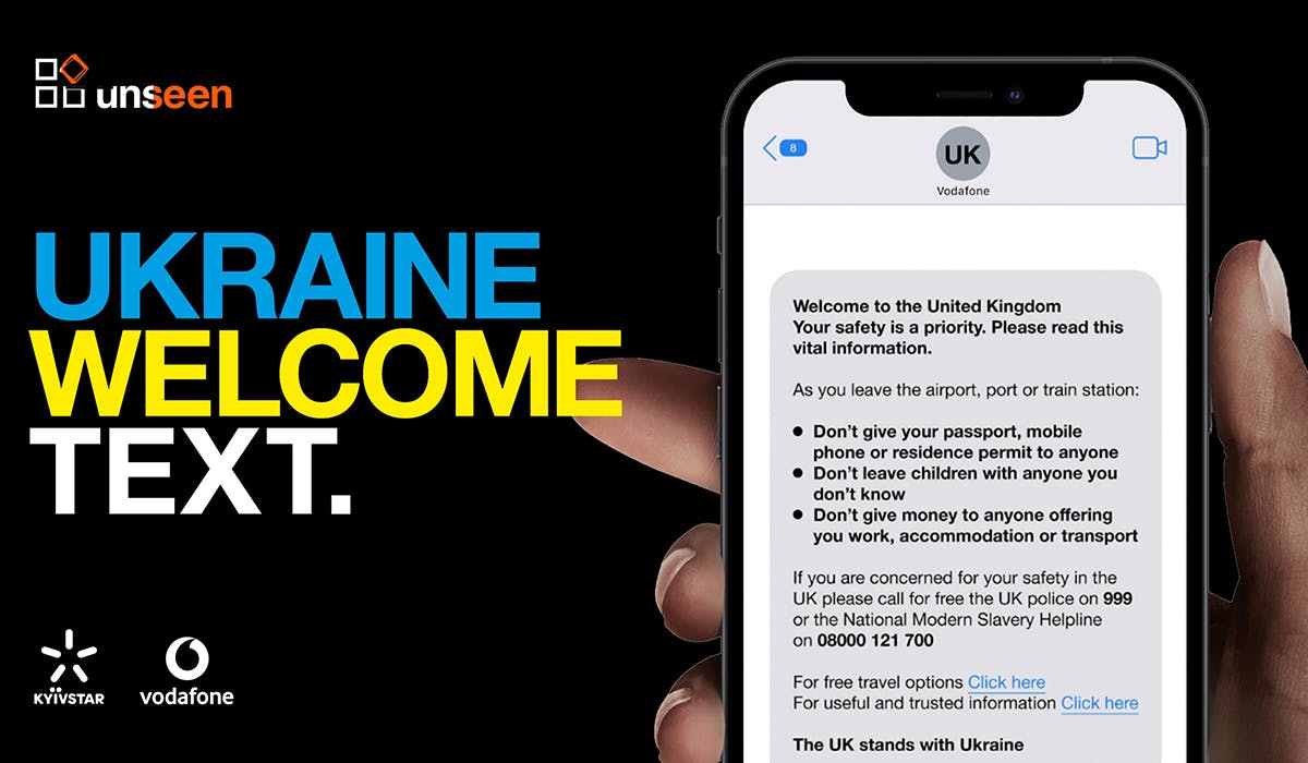 How a text message helped save Ukrainian refugees from slavery