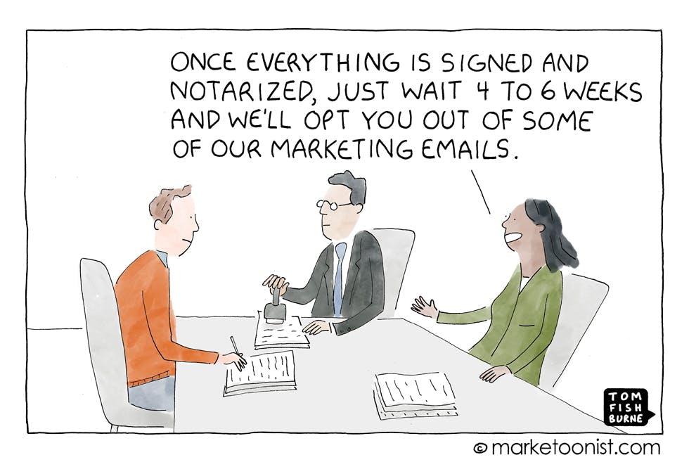 Marketoonist on opting out