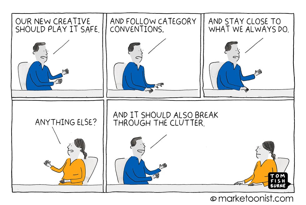 Marketoonist on breaking through the clutter