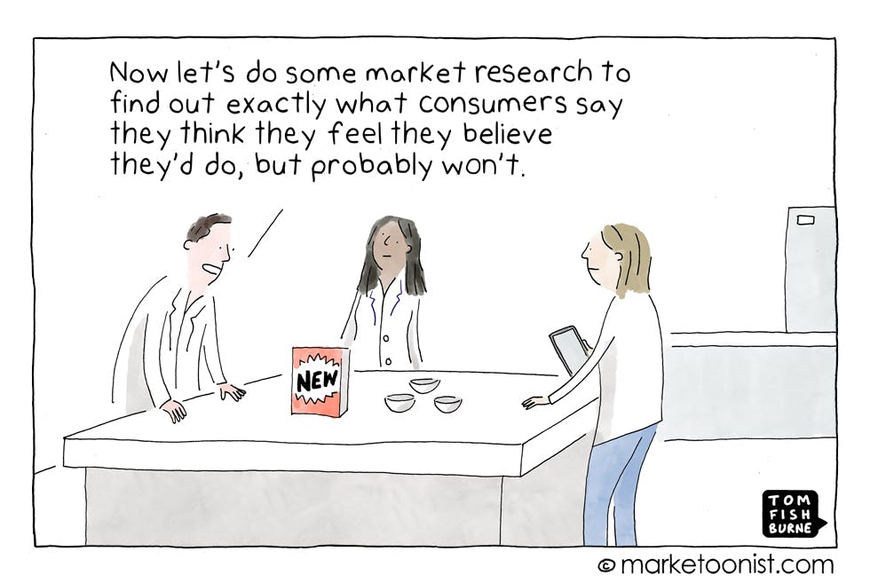 Marketoonist on market research