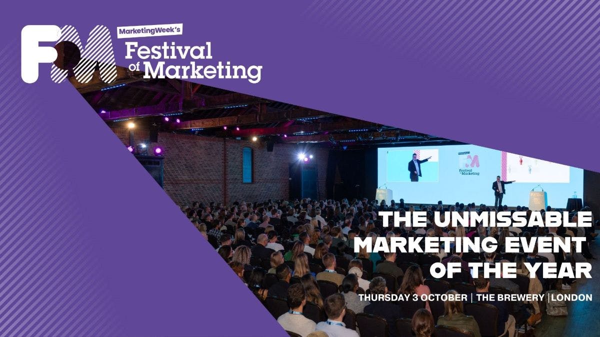 Marketing Week’s Festival of Marketing to return in October