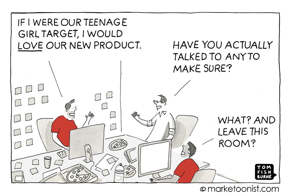Marketoonist on understanding the target