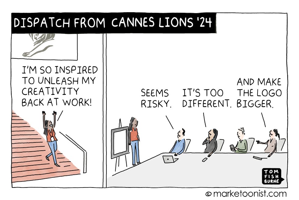 Marketoonist on creativity