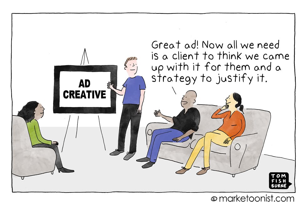 Marketoonist on creative effectiveness