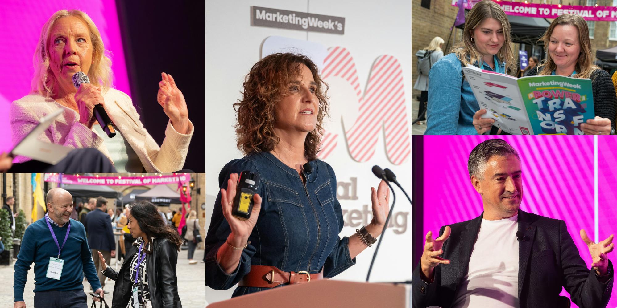 Hear from P&G, Coke and Specsavers at this year’s Festival of Marketing