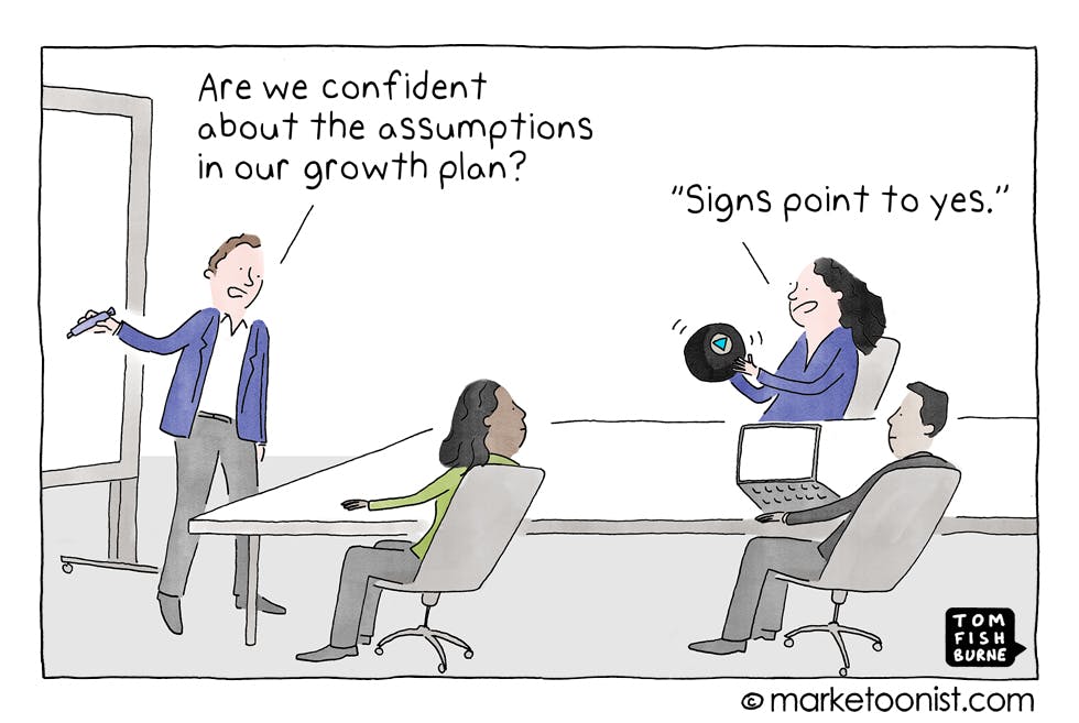 Marketoonist on planning for uncertainty
